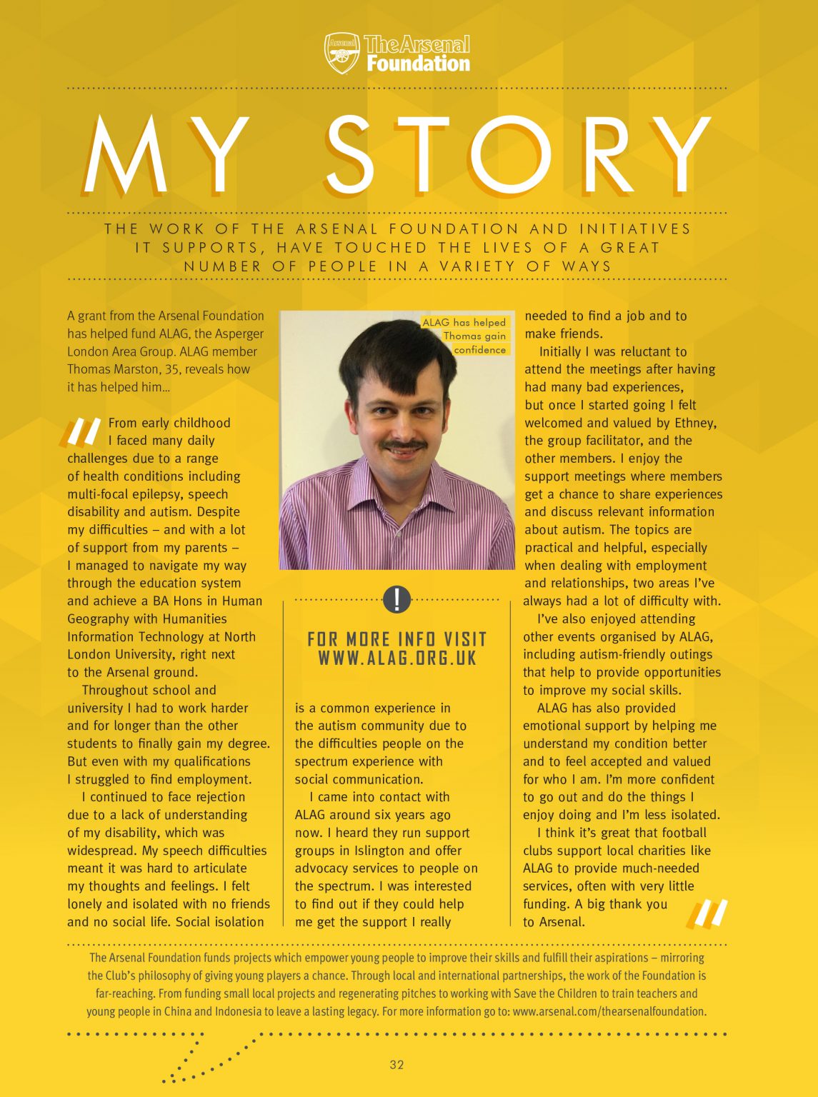 Featured ALAG Members – Asperger London Area Group